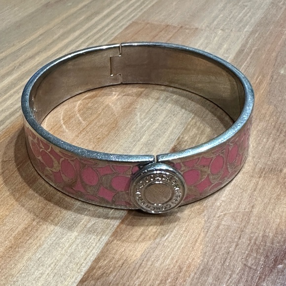Coach | Jewelry | Coach Signature Bangle Bracelet | Poshmark